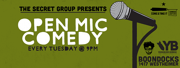 Open Mic List | Comedy Scene In Houston